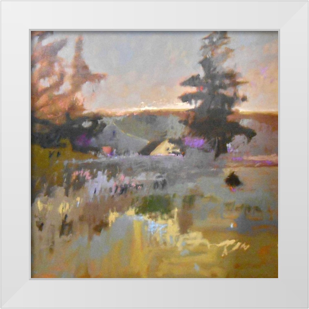 Schmidt, Jane 20x20 White Modern Wood Framed Museum Art Print Titled ...