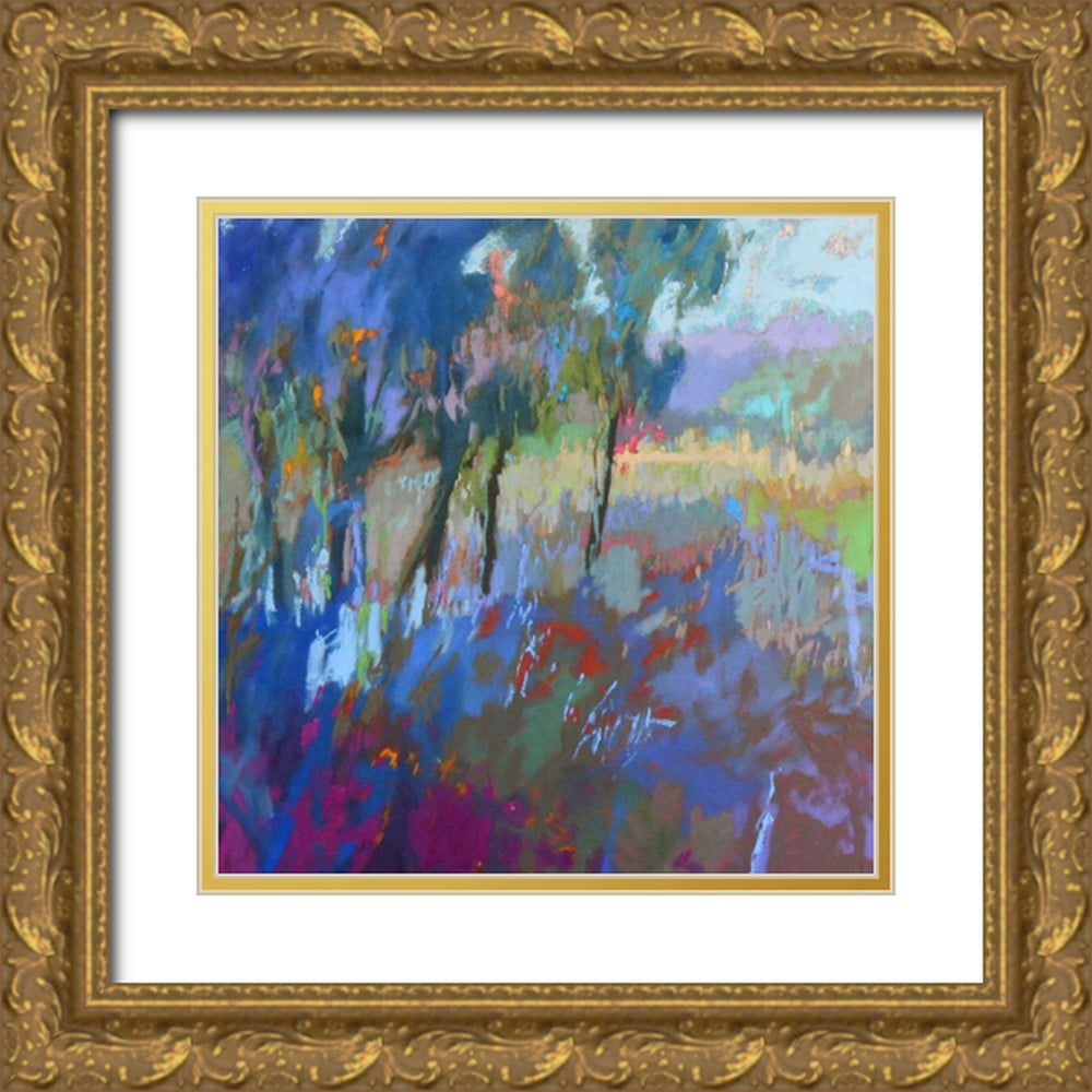 Schmidt, Jane 26x26 Gold Ornate Wood Framed with Double Matting Museum ...