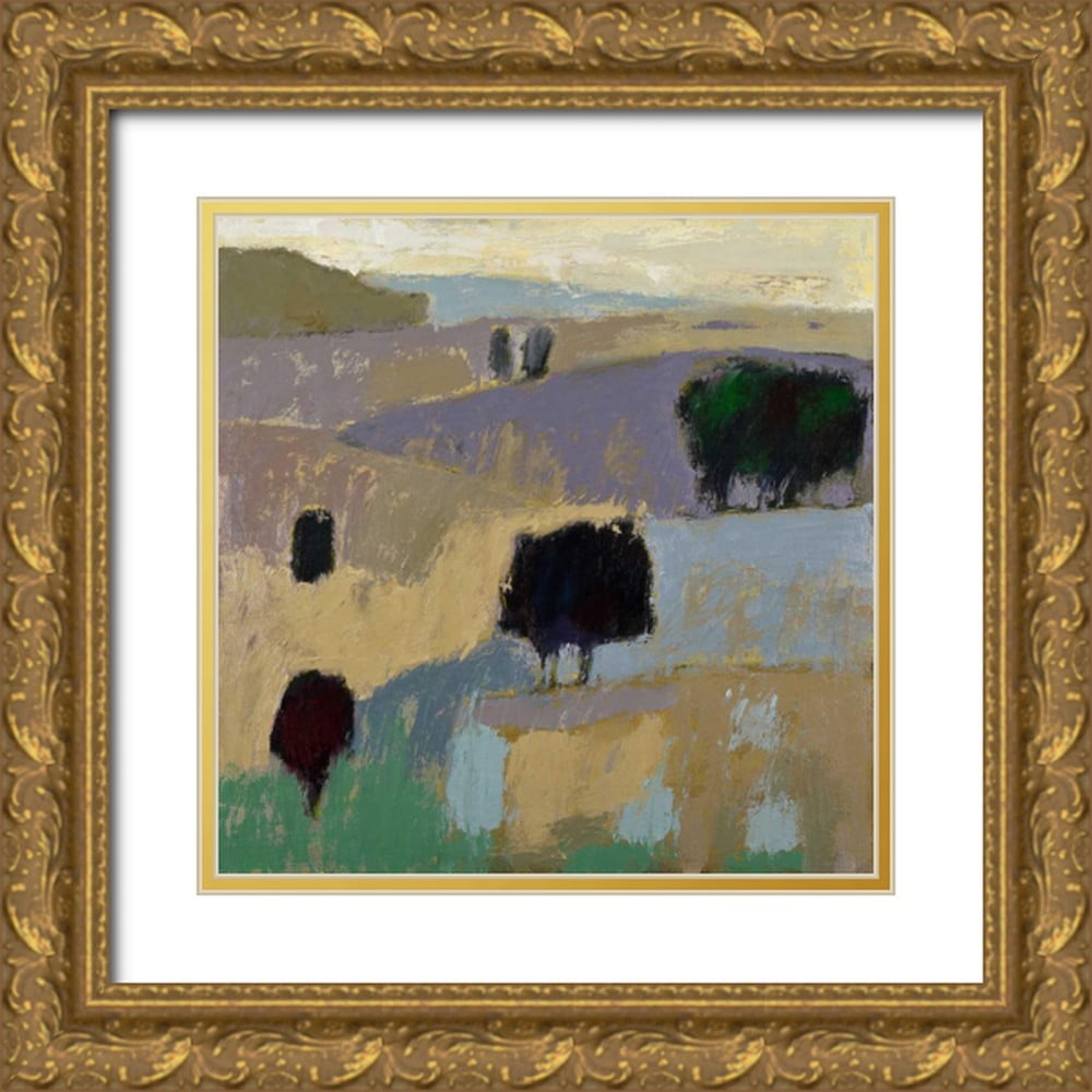 Schmidt, Jane 26x26 Gold Ornate Wood Framed with Double Matting Museum ...