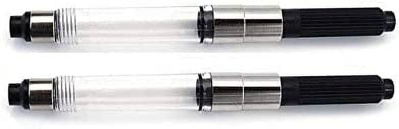 Schmidt K6 Threaded Deluxe Fountain Pen Ink Converter (Pack of 2 ...