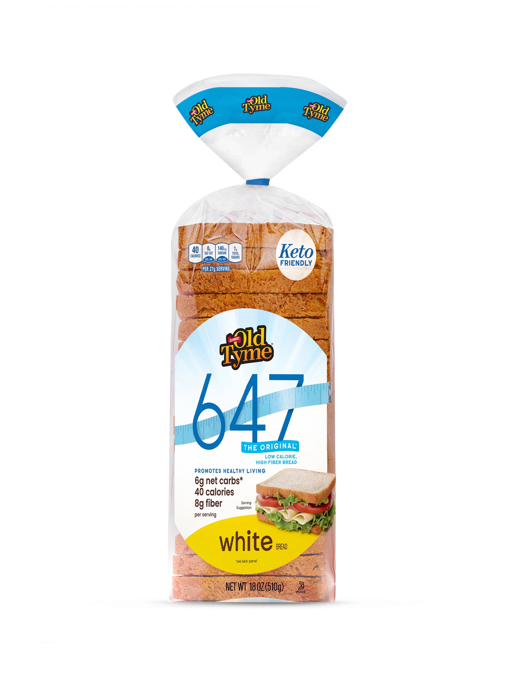Schmidt Old Tyme 647 White Bread, Freshly Baked, Keto Friendly, 18oz ...