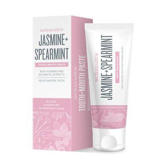 Schmidt's Jasmine Spearmint Toothpaste, 4.7 oz - Walmart.com