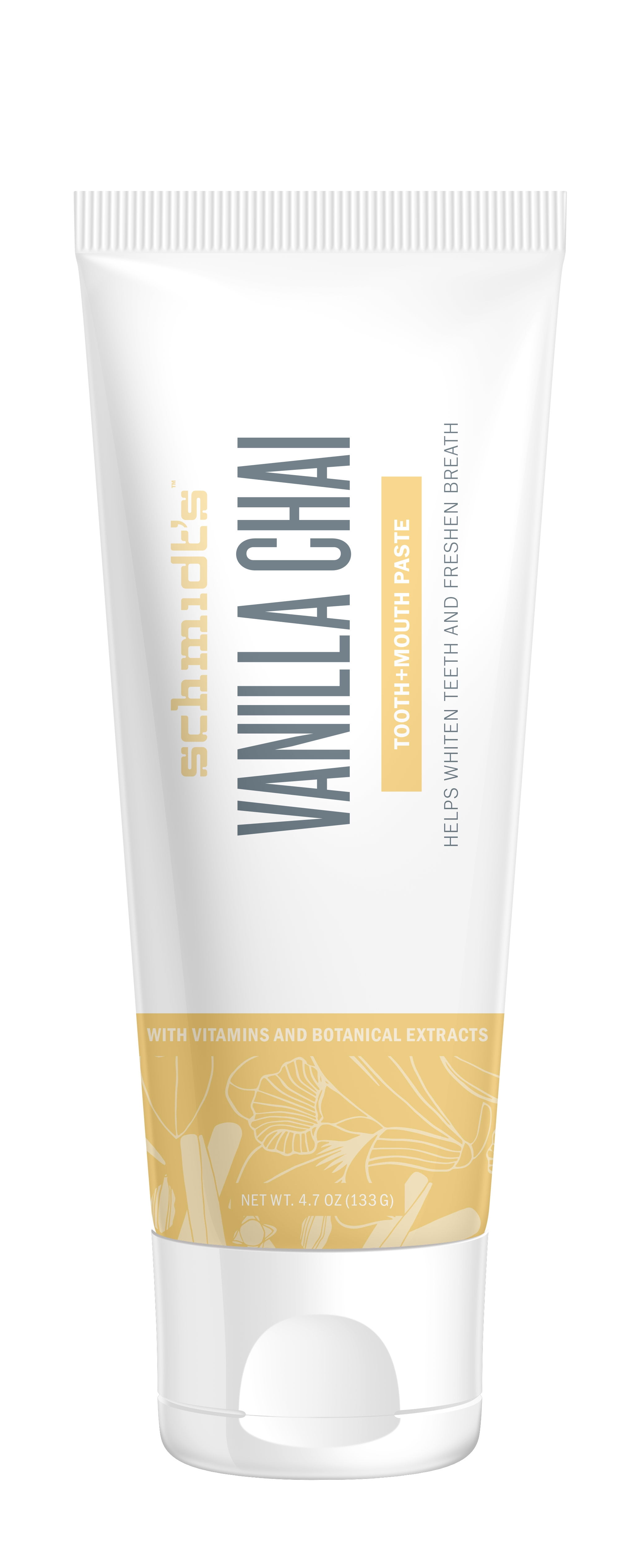 Schmidt's Vanilla Chai Toothpaste, 4.7 oz - Walmart.com