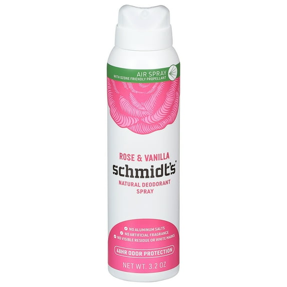Schmidts - Deodorant Rose Vanilla Dry Spry - 1 Each-3.2 OZ - Walmart.com