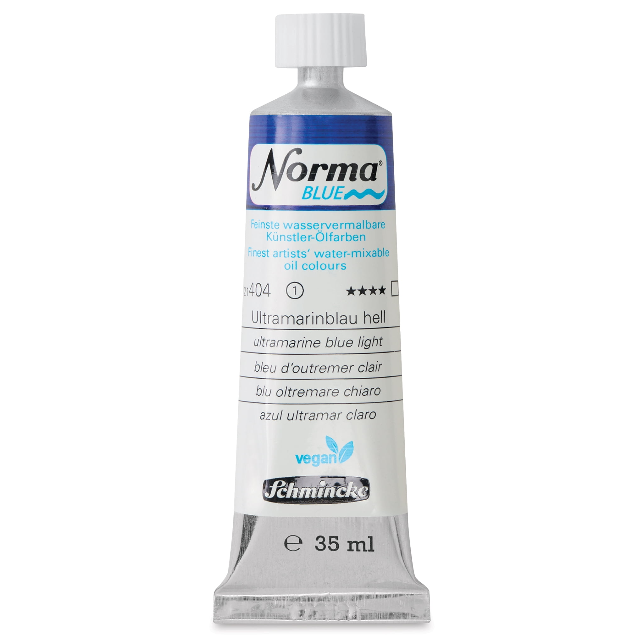 Schmincke Norma Blue Water-Mixable Oil Paint - Ultramarine Blue Light ...