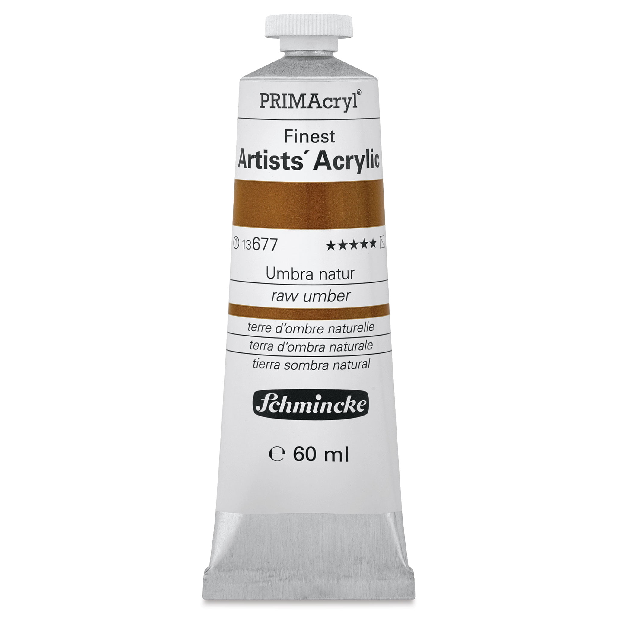Schmincke Primacryl Finest Artists' Acrylic Paint - Raw Umber, 60 ml ...