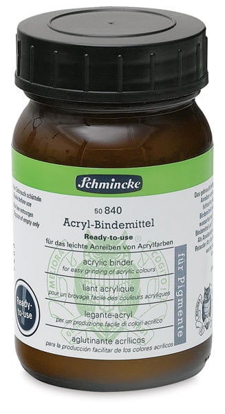 Schmincke Ready-to-Use Acrylic Binder - 200 ml bottle - Walmart ...