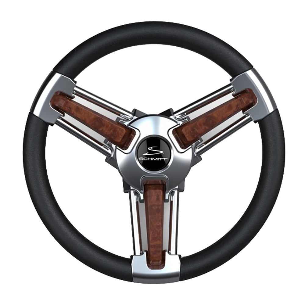 Schmitt & Ongaro Marine PU10511104R 14.75" Steering Wheel - Walmart.com