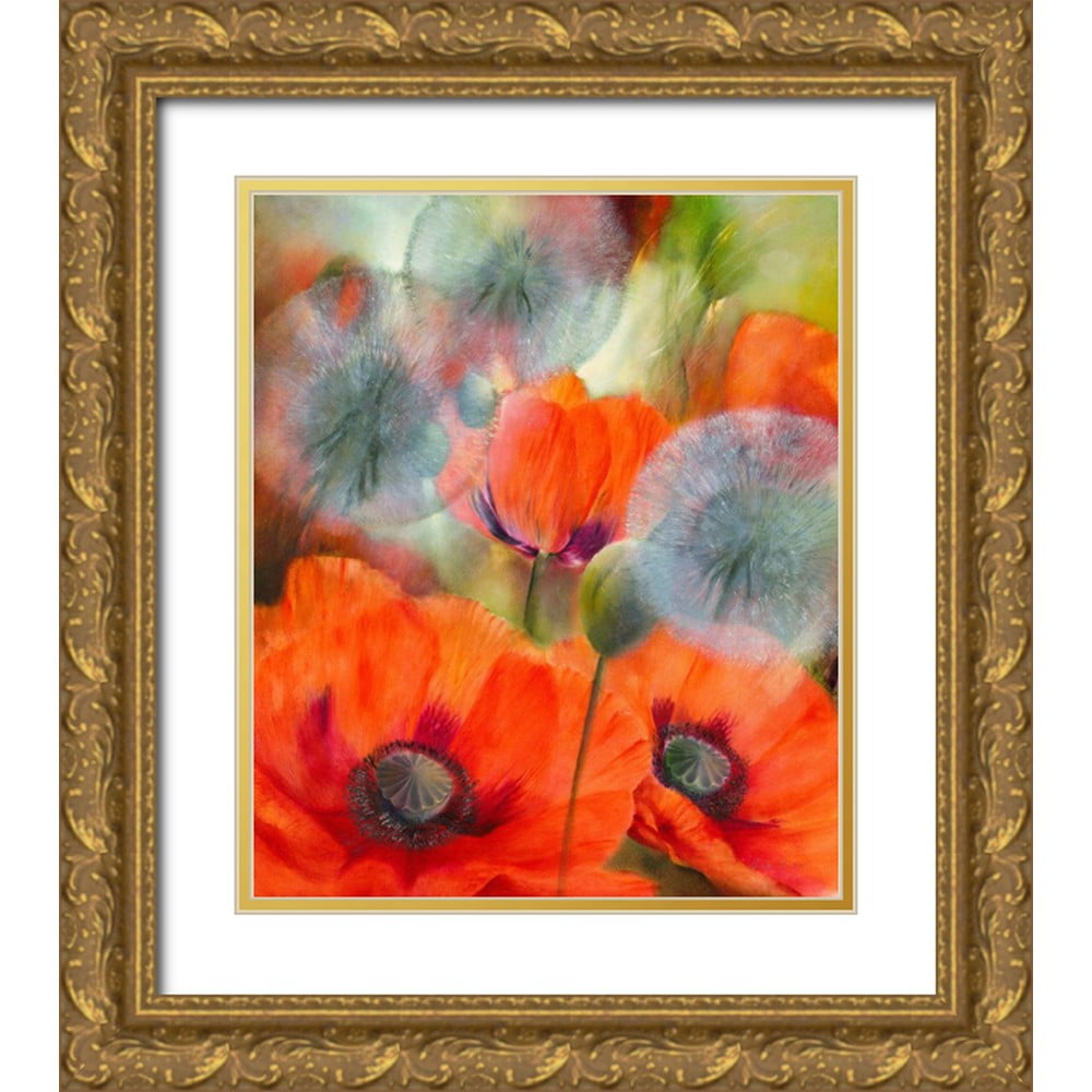 Schmucker, Annette 20x23 Gold Ornate Wood Framed with Double Matting ...