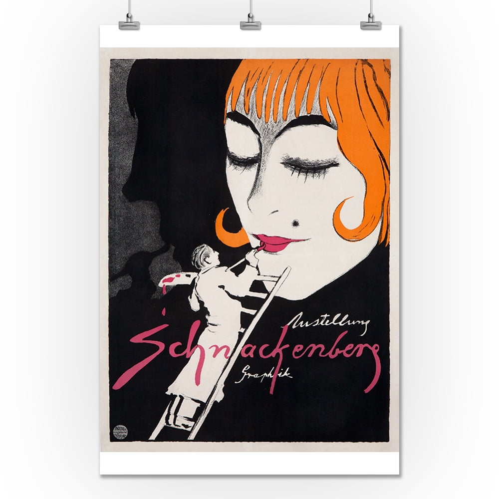 Schnackenberg - Austellung Graphik Vintage Poster (artist ...