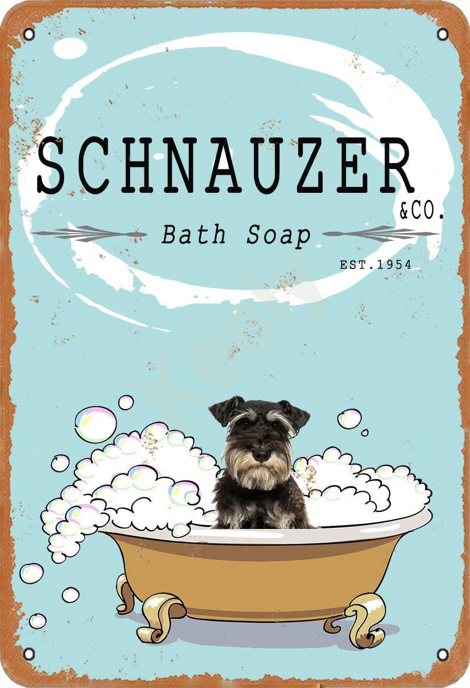 Schnauzer Bath Soap 35 Piece Wooden Jigsaw Puzzles For Adults Family ...