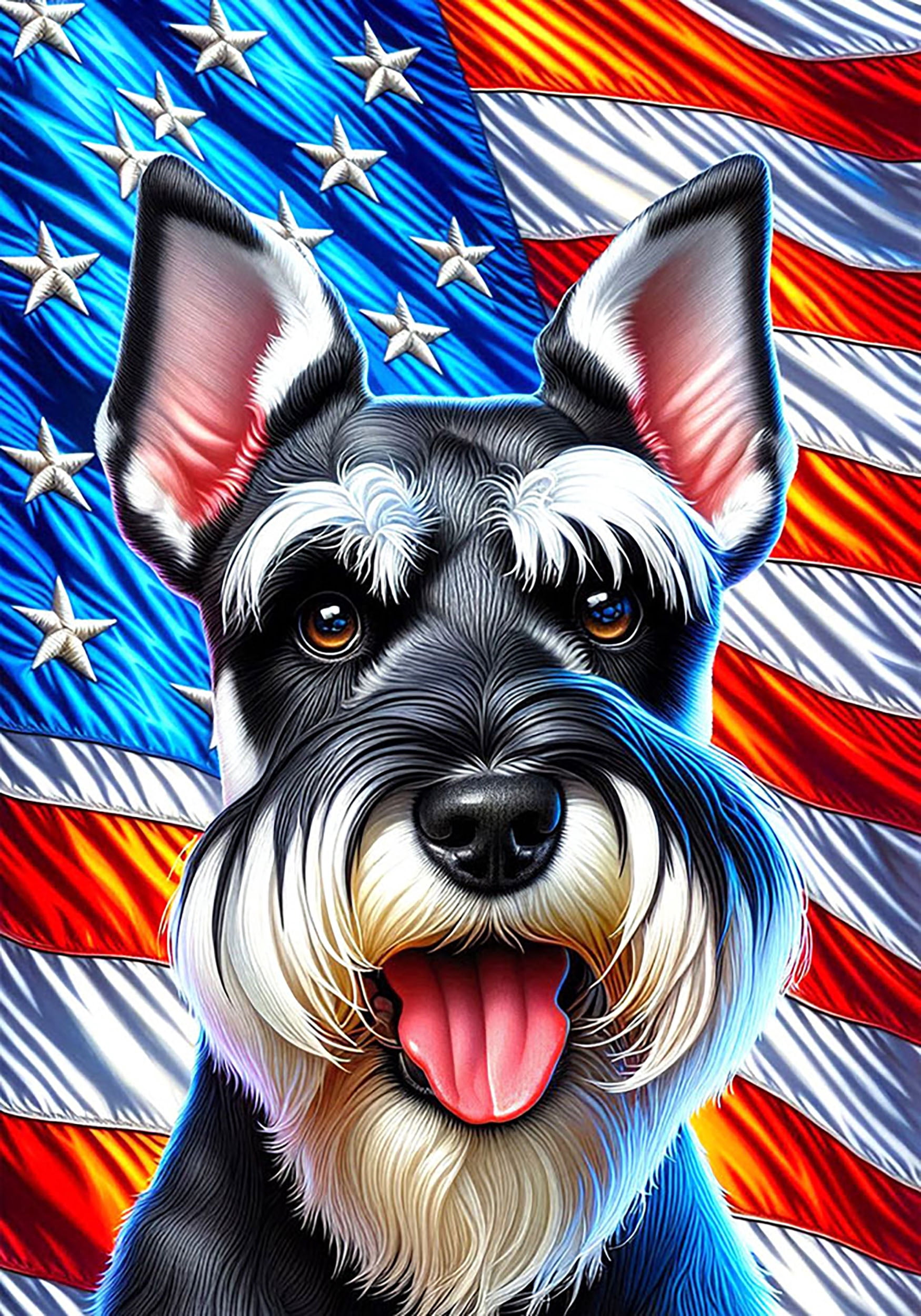 Schnauzer Black Cropped - Best of Breed DCR Patriotic III Outdoor ...