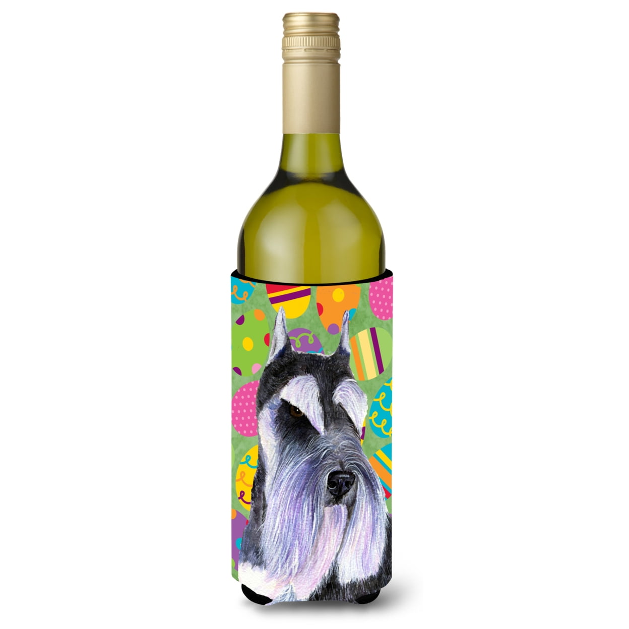 Schnauzer Easter Eggtravaganza Wine Bottle Hugger - Walmart.com