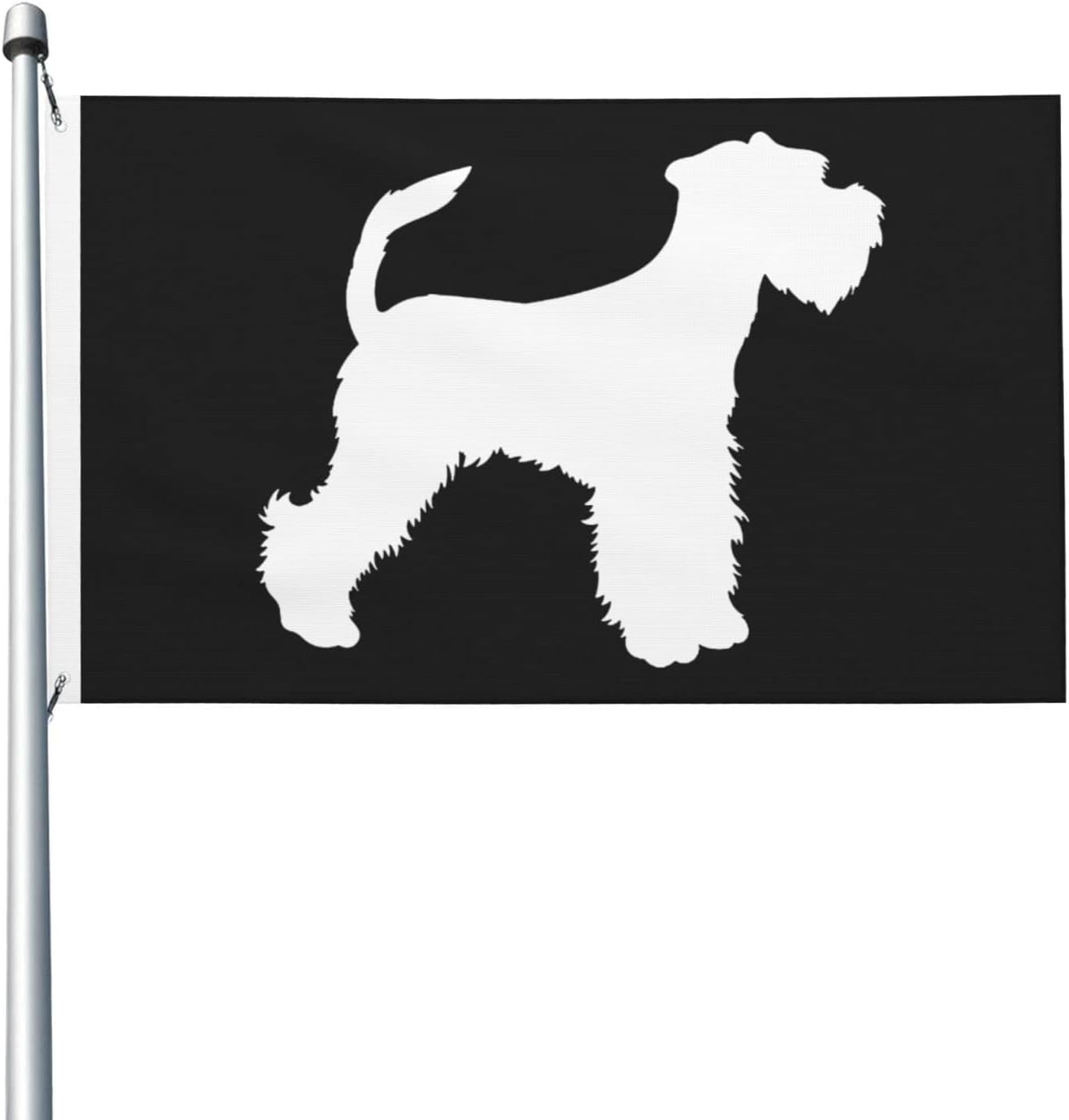 Schnauzer Flag 3x5 Ft Outdoor Decoration Banner Yard Flag With Grommets ...