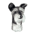 Schnauzer Golf Club Headcover, Dog Golf Driver & Woods Club Cover ...