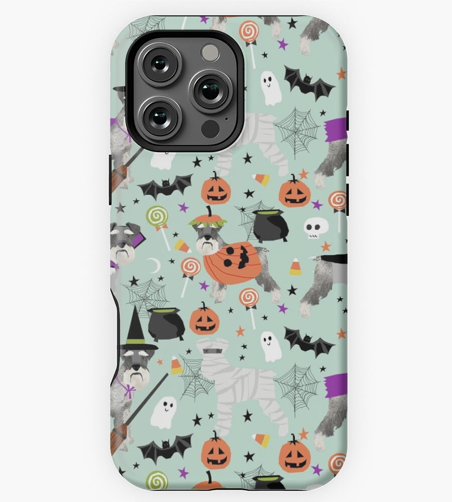 Schnauzer dog breed halloween costumes cute dog gift for fall autumn ...