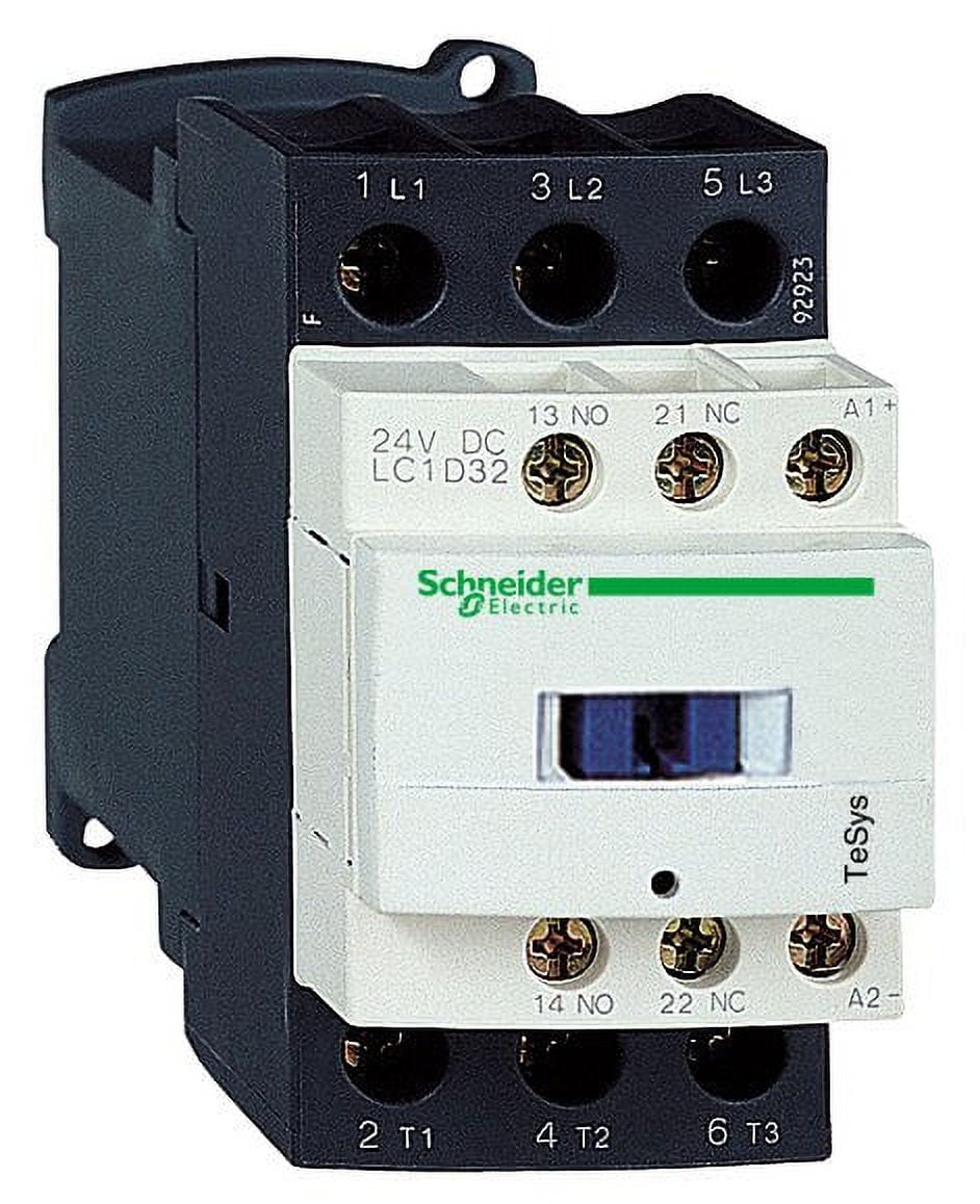 Schneider Contactor LC1D32B7 32 Amps Coil 24VAC - Walmart.com