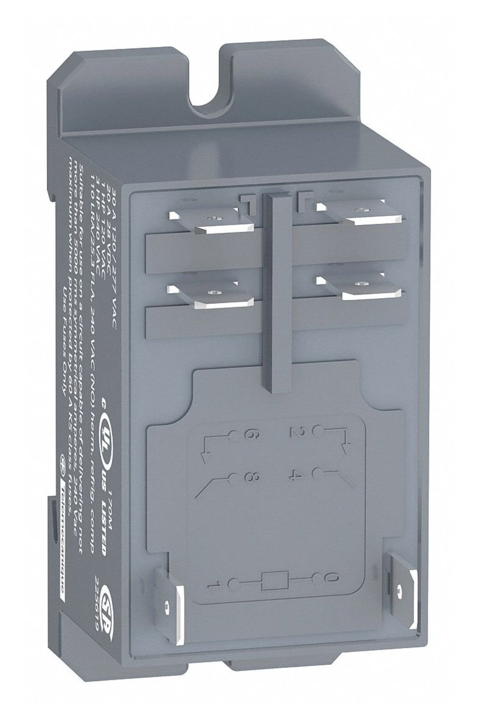 Schneider Electric 230VAC, 6-Pin Bottom Flange, Din Rail Enclosed Power ...