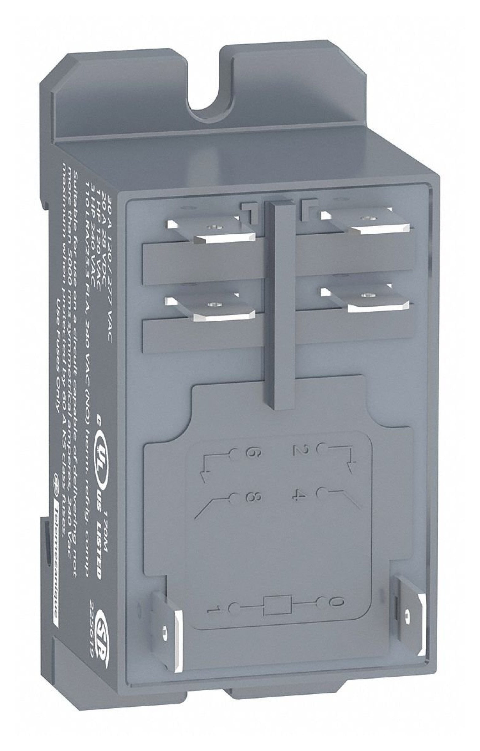 Schneider Electric 230VAC, 6-Pin Bottom Flange, Din Rail Enclosed Power ...