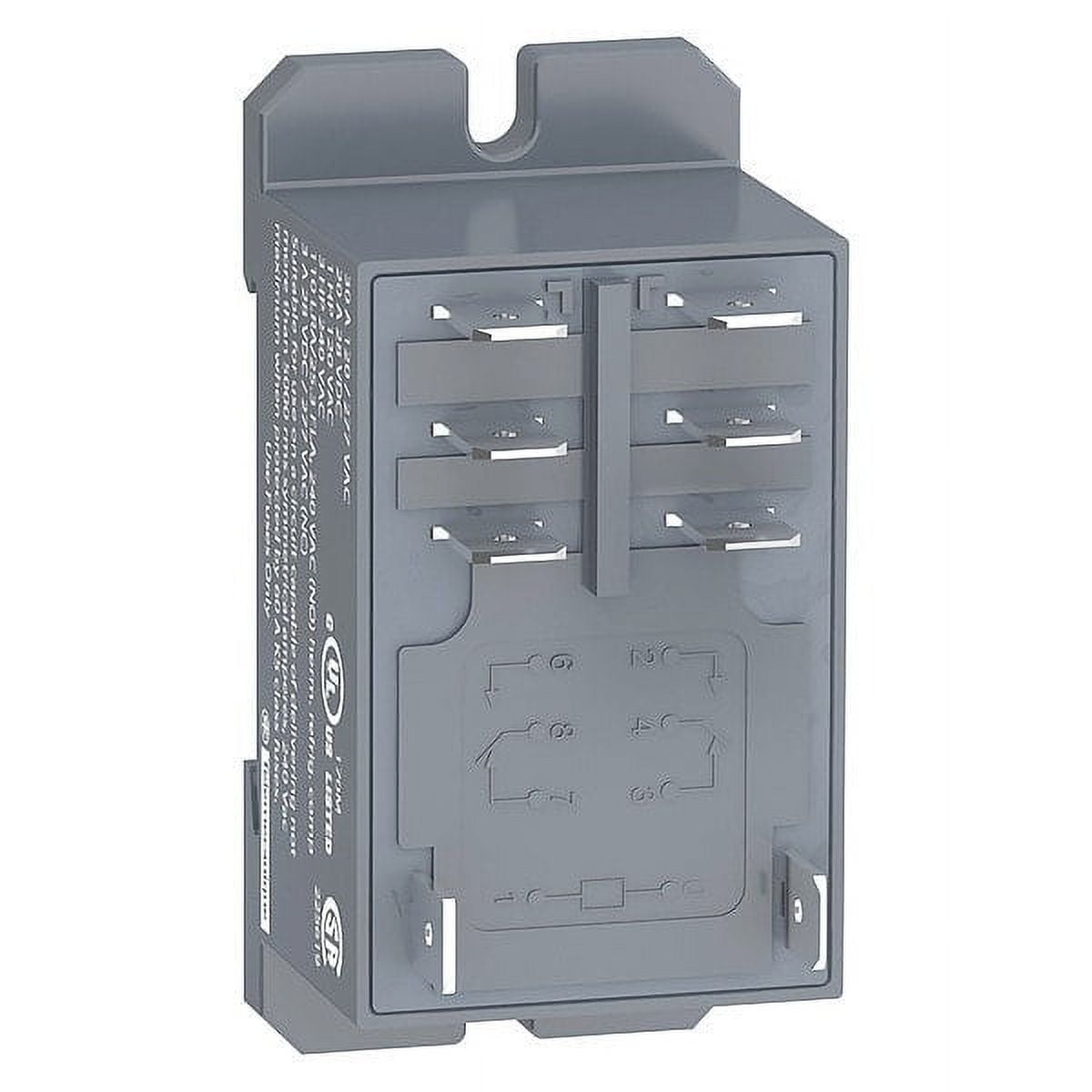 Schneider Electric Enclosed Power Relay,8 Pin,230VAC,DPDT RPF2BP7 ...