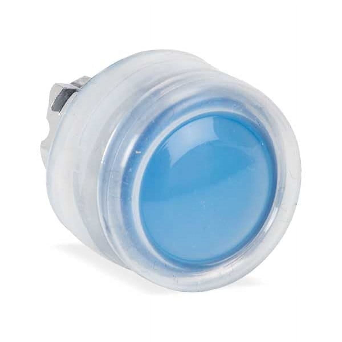 Schneider Electric Flush Push Button,Blue,No Lamp,22mm ZB4BW563 ...