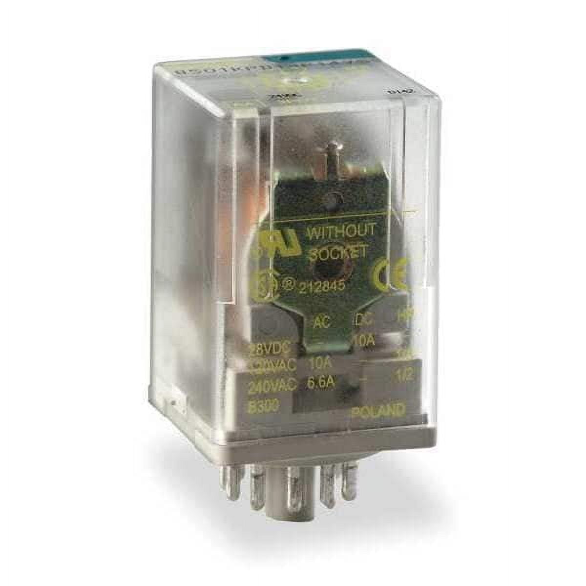 Schneider Electric General Purpose Relay, 12VDC, 10A, 8Pins ...
