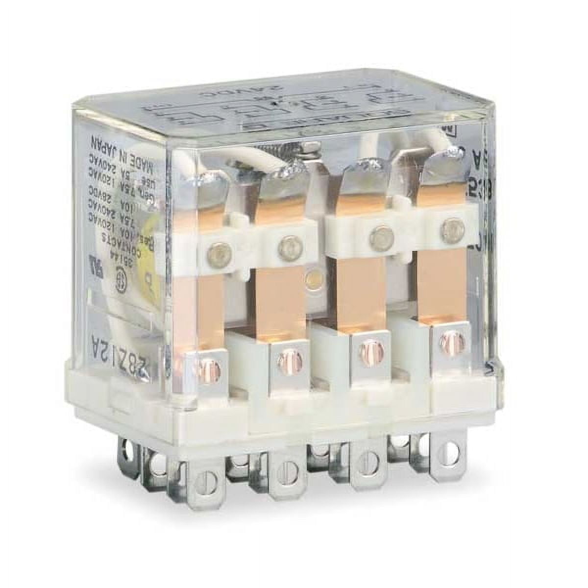 Schneider Electric GeneralPurpose Relay,120VAC, 15A, 14Pins 8501RS44V20 ...