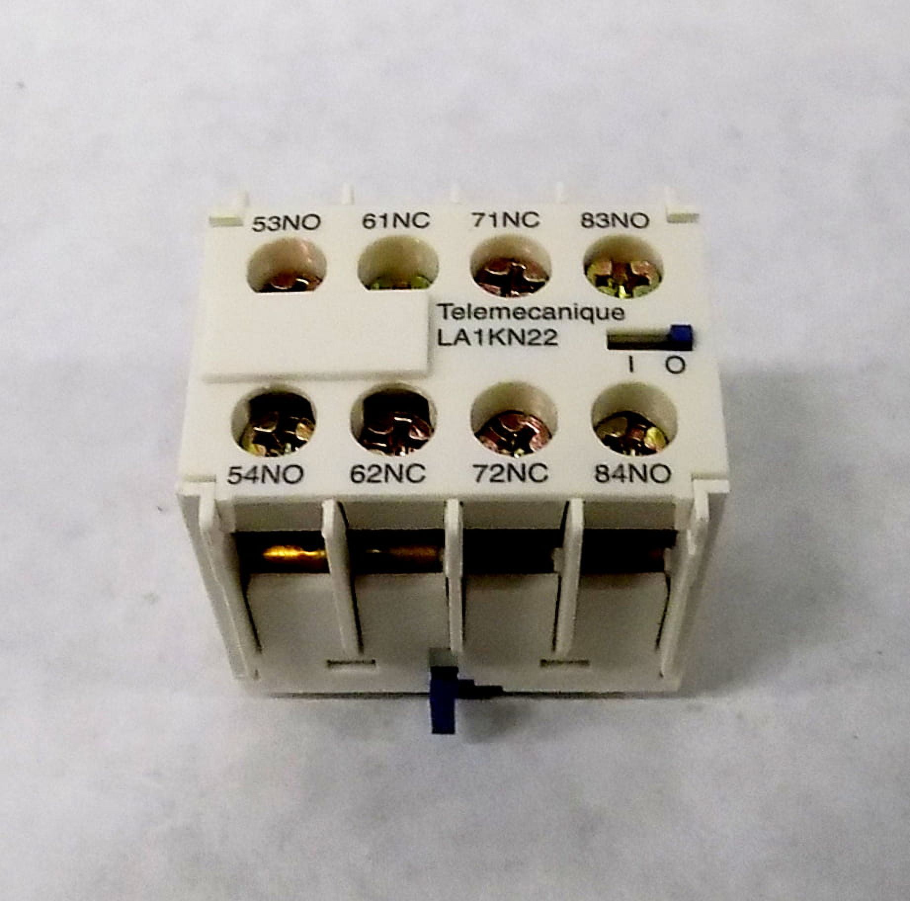 Schneider Electric LA1KN22 Tesys Auxiliary Contact Block - Walmart.com
