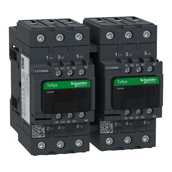 Schneider Electric LC2D40AF7 Tesys D Everlink Iec Contactor - Walmart.com