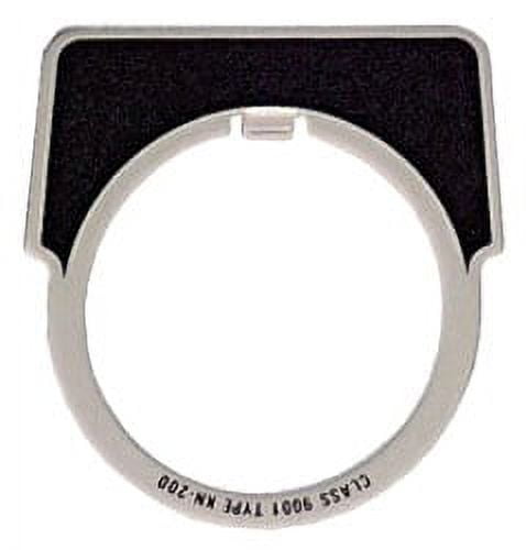 Schneider Electric Legend Plate,Half Round,Motor Run,Black 9001KN236 ...