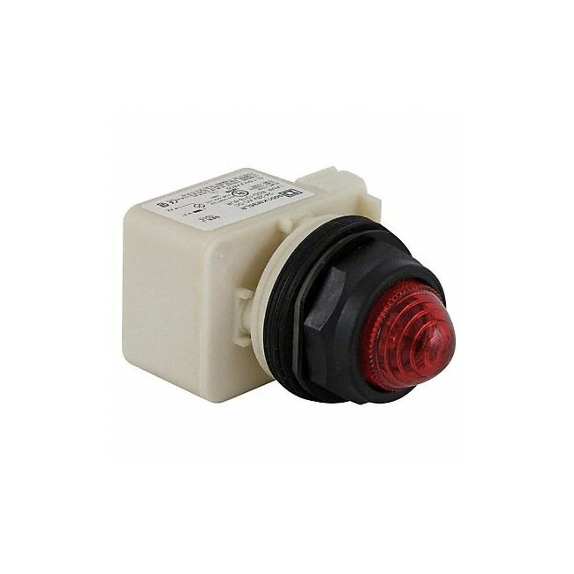 Schneider Electric Pilot Light, Red, 30mm, LED 9001SKP38LRR9 - Walmart.com