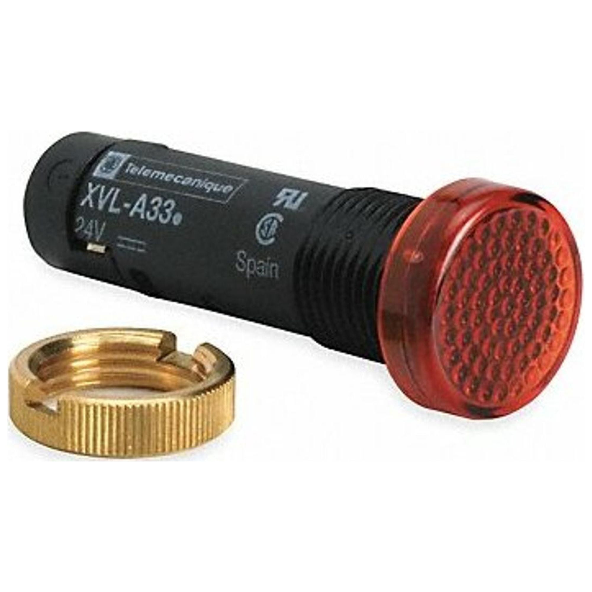 Schneider Electric Flush Indicator Light,24VDC,Red XVLA334 - Walmart.com