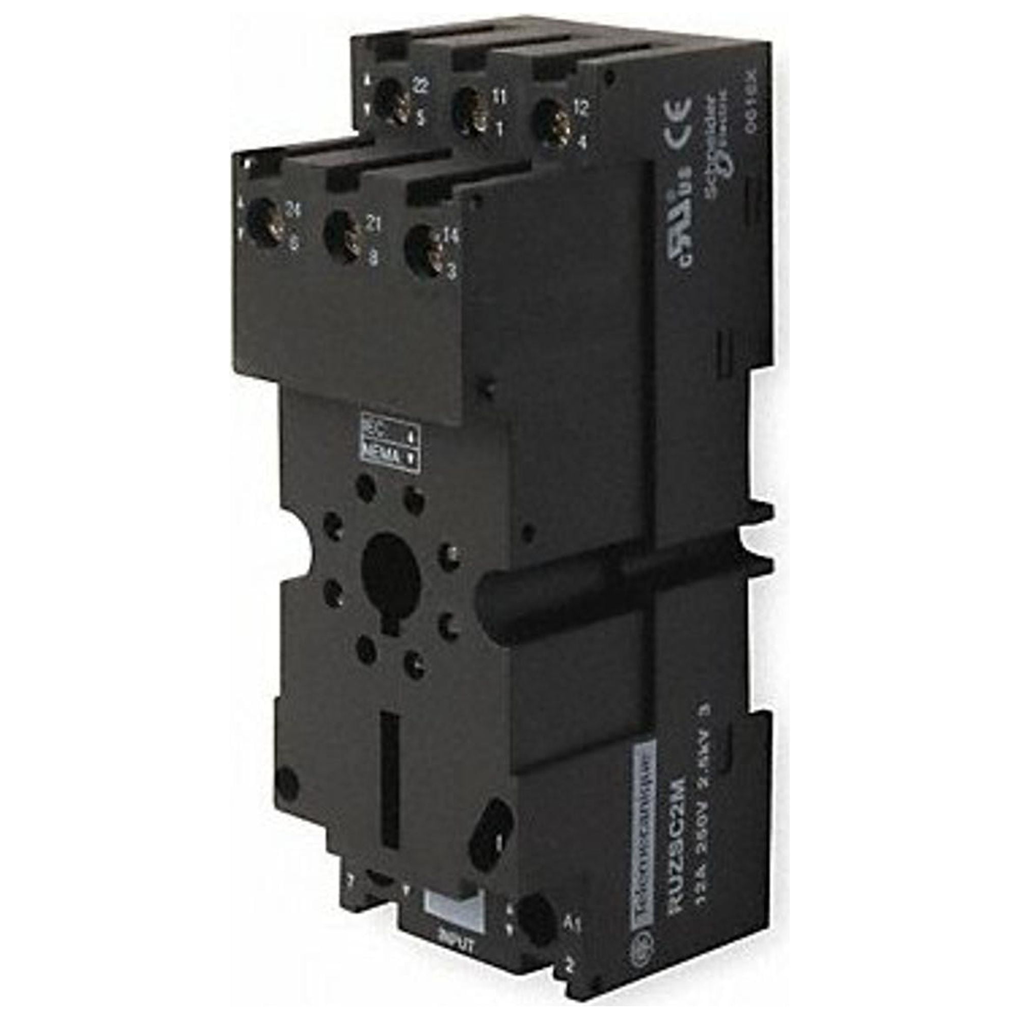 Schneider Electric Relay Socket, Octal, 8 Pins, 12 A RUZSC2M - Walmart.com