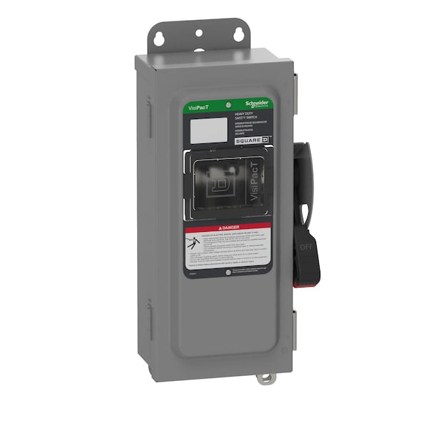 Schneider Electric Safety Switch,3PST,30 A,3 Poles,3 Wires VH361AWKGL ...