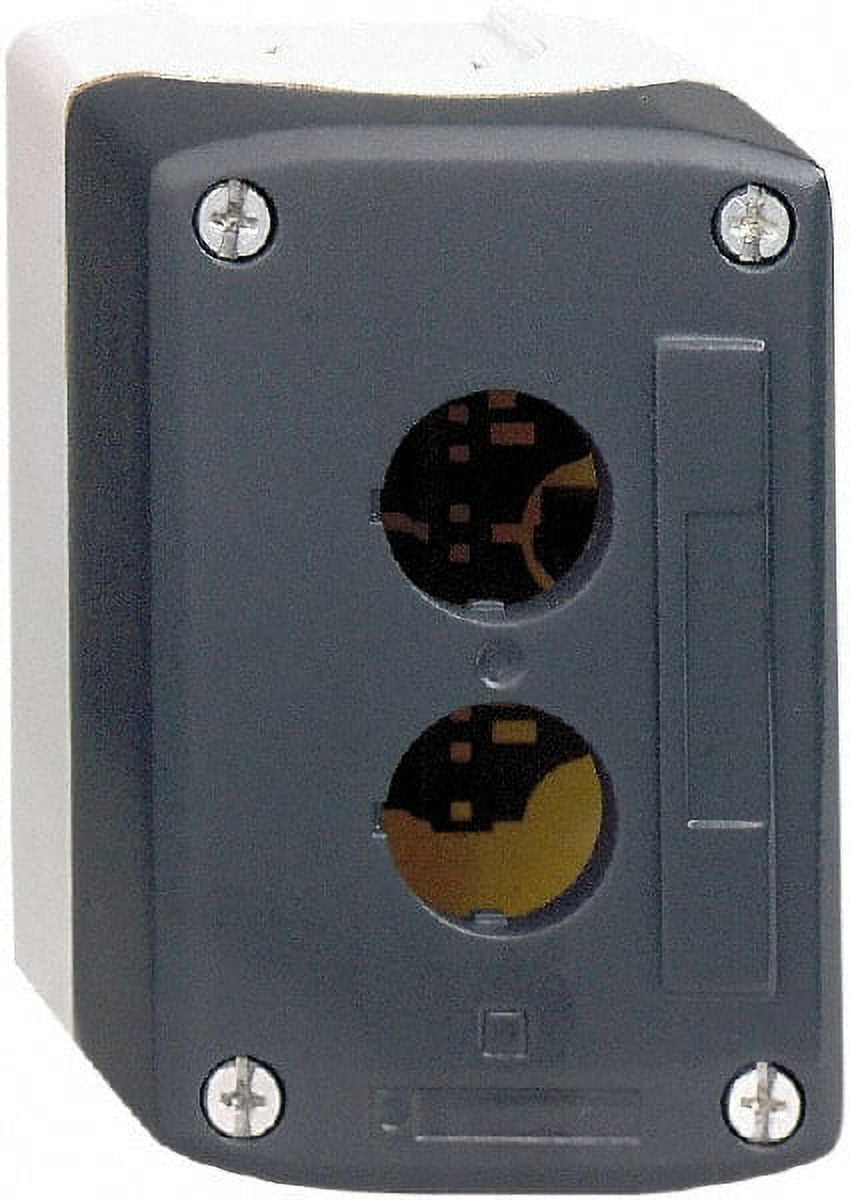 Schneider Electric XALD02H7 2 Hole Polycarbonate Pushbutton Switch ...