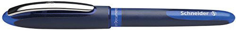 Schneider One Business Rollerball Pen, 0.6 mm Ultra-Smooth Tip, Blue ...