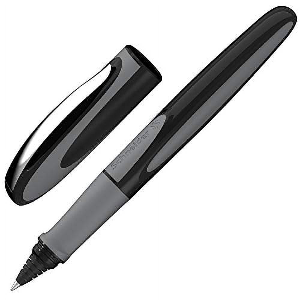 Schneider Ray Cartridge Rollerball Pen M (Medium), Refillable, Onyx ...