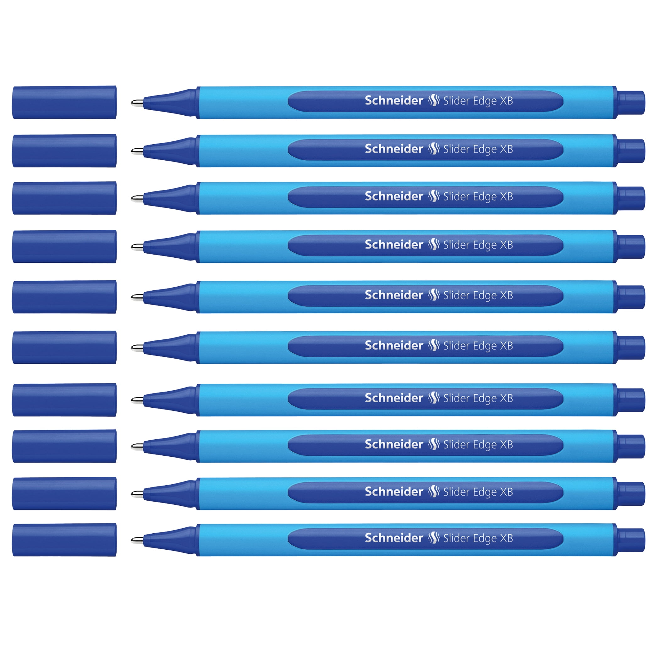 Schneider Slider Edge XB Ballpoint Pen, Viscoglide Ink, 1.4 mm, Blue ...