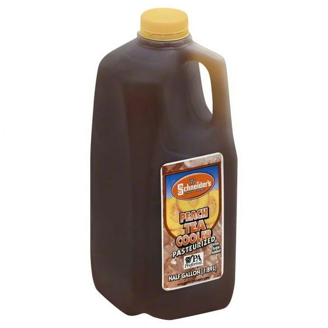 Schneider's Peach Tea Cooler, Half Gallon - Walmart.com
