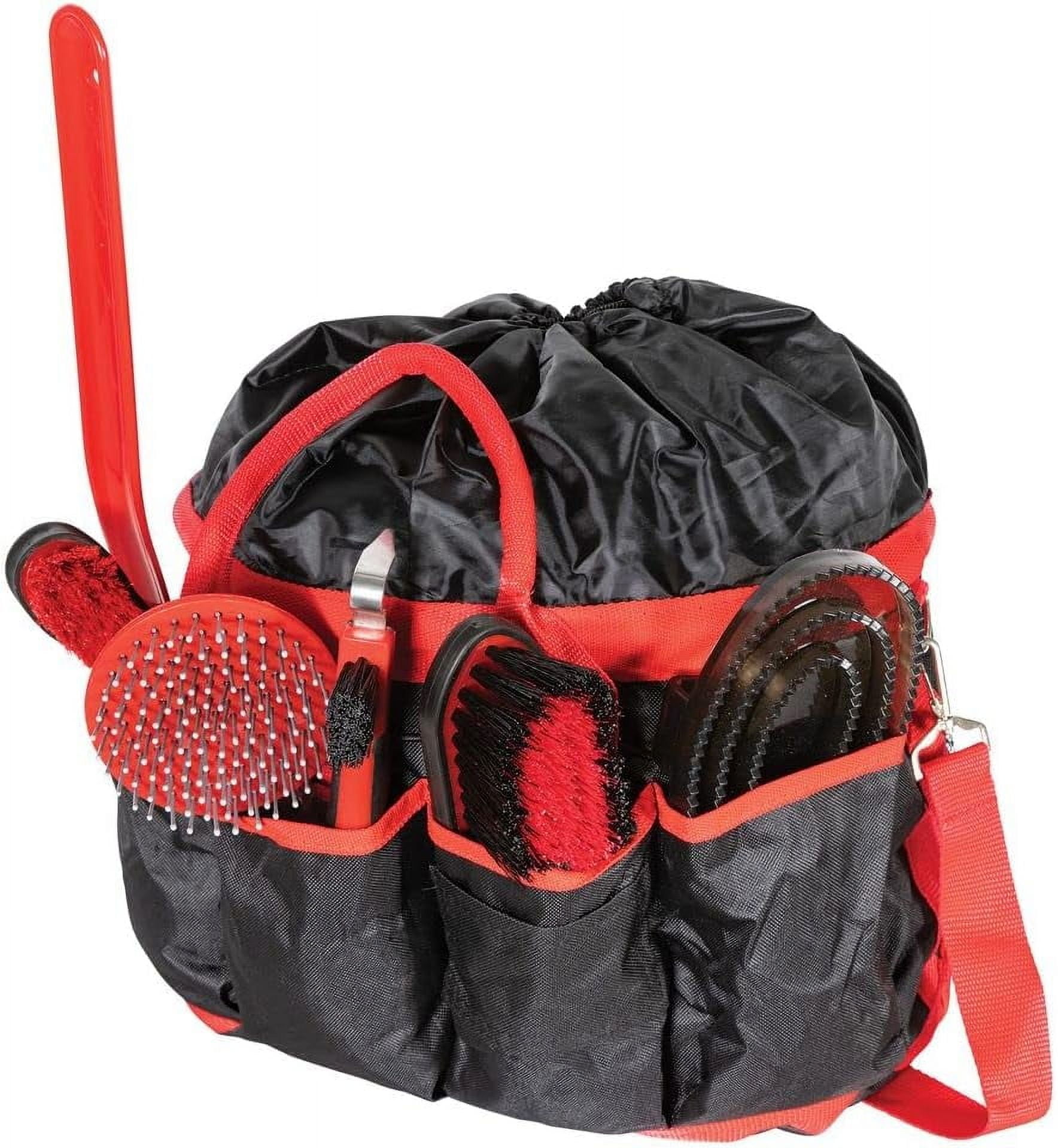Schneiders Deluxe Horse Grooming Kit | Color Red | Comprehensive Horse ...