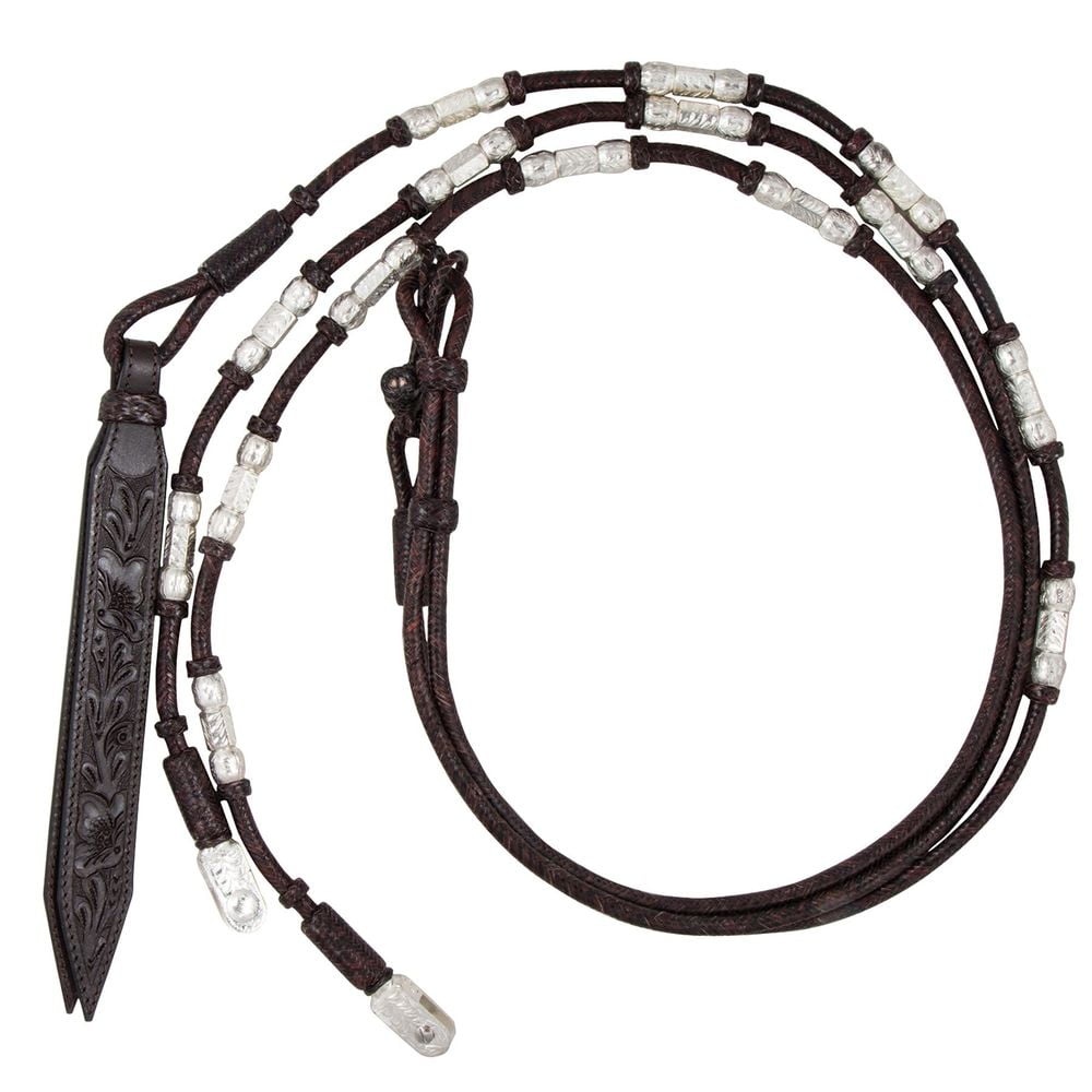 Schneiders Double S Silver Plated Lightweight Hex Ferrule Romel Reins ...
