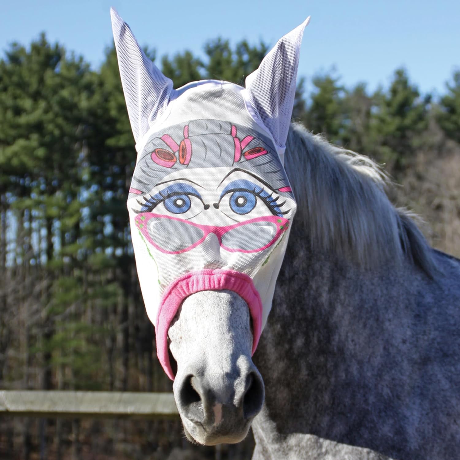 Schneiders Dura-Mesh Designer Fly Horse Masks | Fun Patterns & 70% UV ...