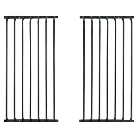 Schneiders Easy-Up Pro Bar Panels for 4'x4' Window | Heavy-Duty Steel ...