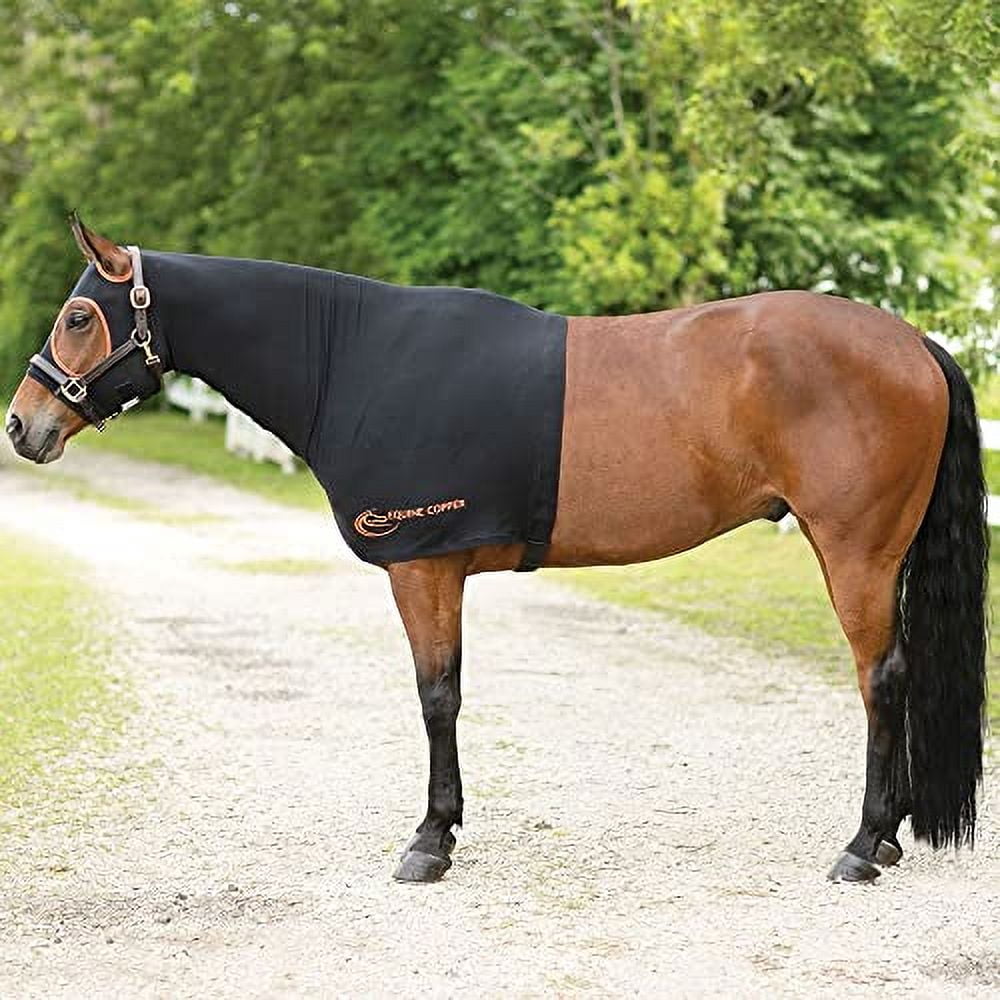 Schneiders Equine Copper Full Zipper Horse Slicker Hood | for Horse ...