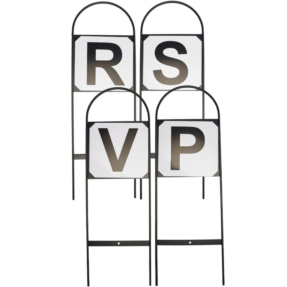 Schneiders Metal Dressage Arena Letters | Color Black | Set of 4 (RSVP) - Walmart.com