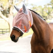 Cashel Crusader Horse Fly Mask with Long Nose, Grey (Draft) - Walmart.com