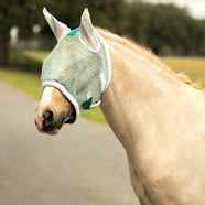 Cashel Crusader Horse Fly Mask with Long Nose, Grey (Draft) - Walmart.com