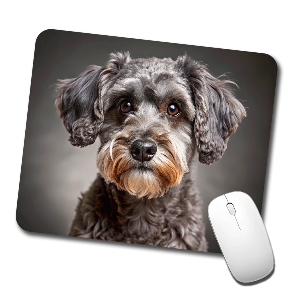Schnoodle Dog Photo Mouse Pad Low Profile Gaming Mat - Walmart.com
