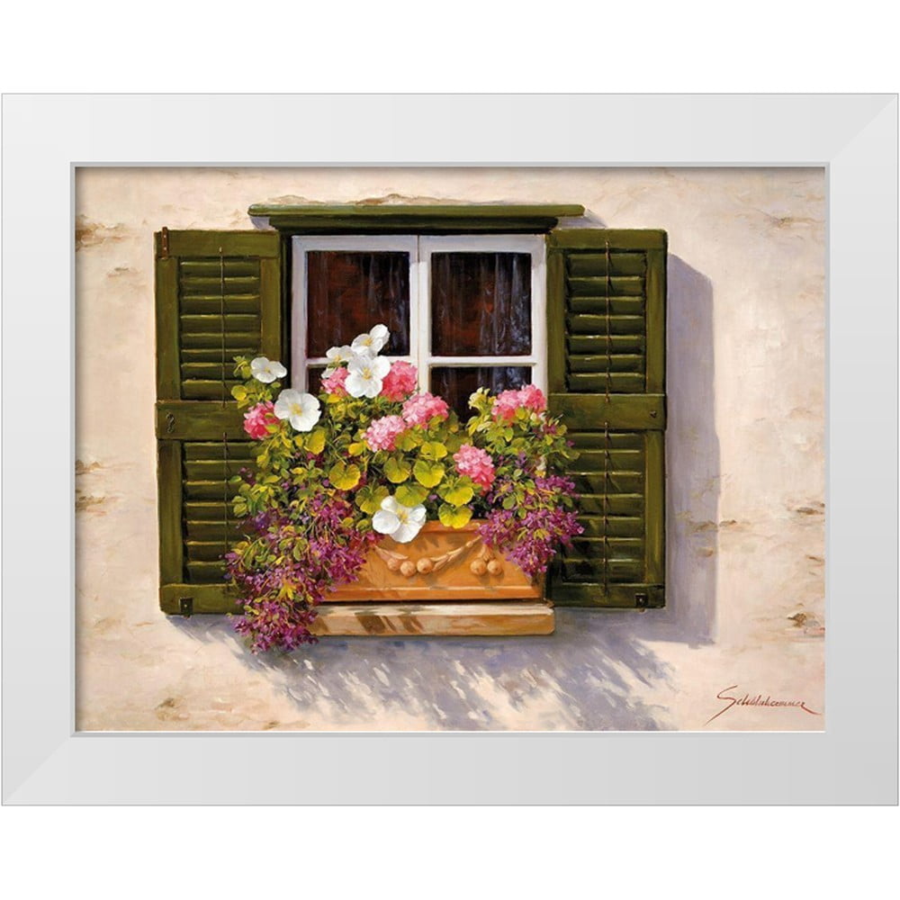 Schoelnhammer, Heinz 14x12 White Modern Wood Framed Museum Art Print ...