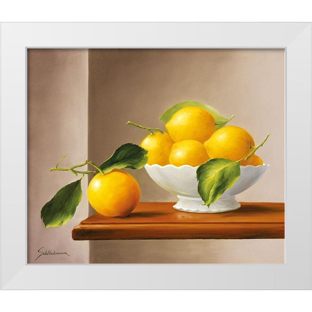 Schoelnhammer, Heinz 30x26 White Modern Wood Framed Museum Art Print ...